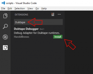 Visual Studio Code Setup – Umajin Developer