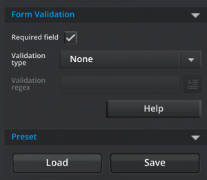 Using Regex (regular expressions) as a validation type in Form ...