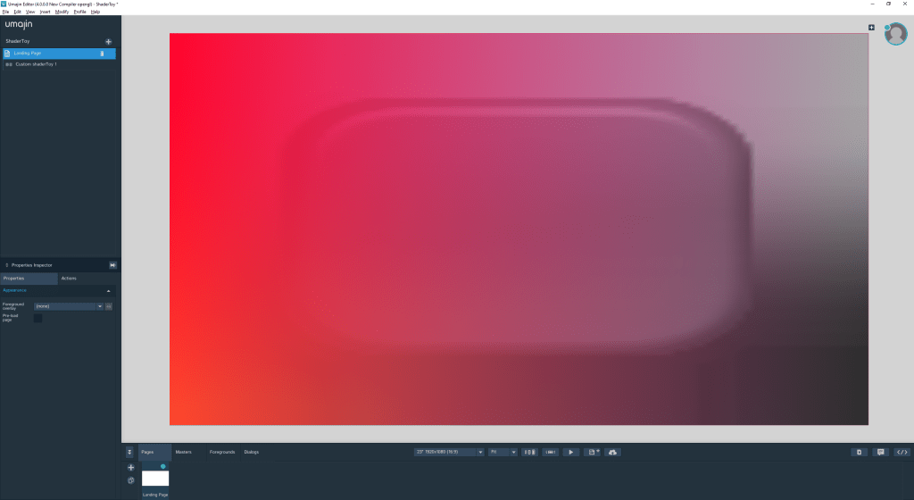 Importing Your Shadertoy Code To Umajin Umajin Developer